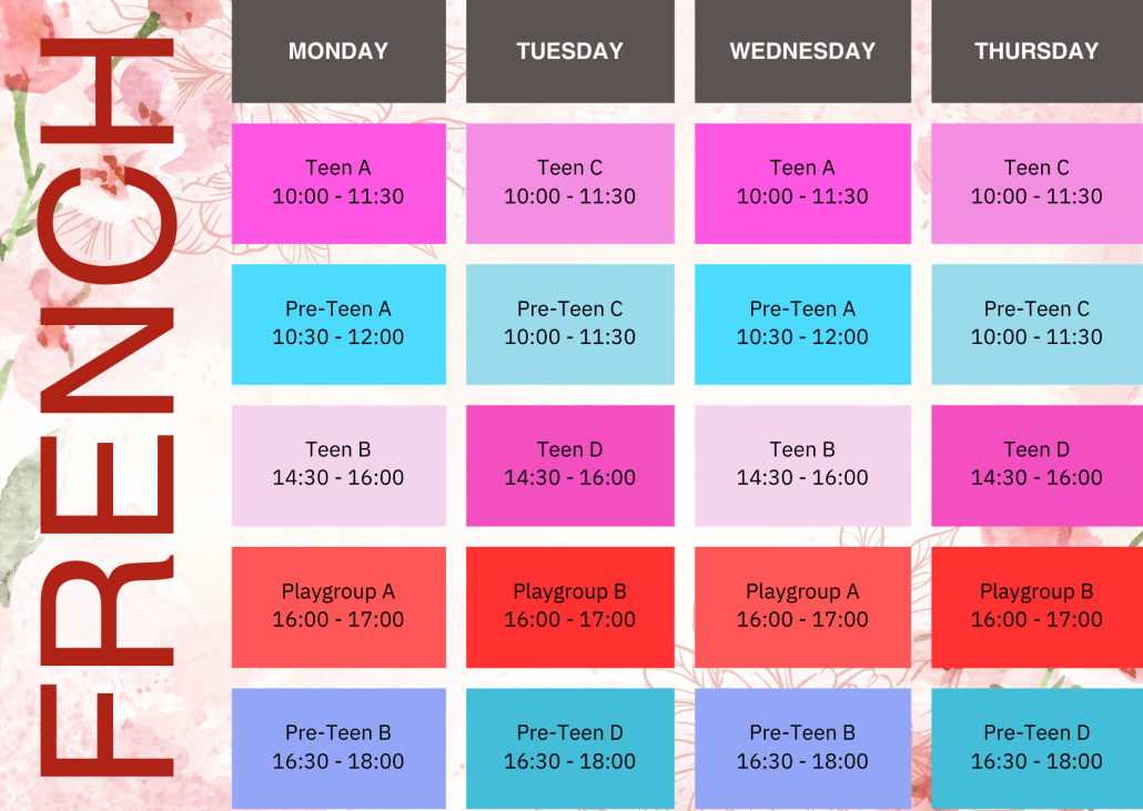 2024 French Summer - 朗喬 Immerse Languages